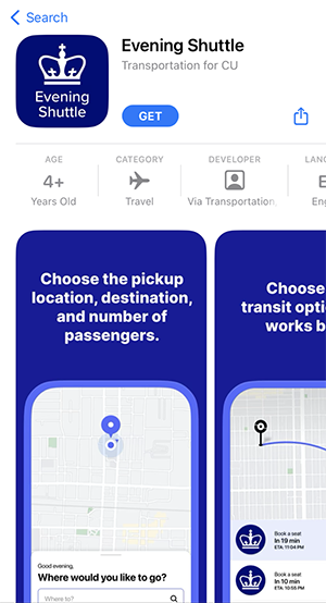 Download the New Evening Shuttle App to Continue Booking Rides ...