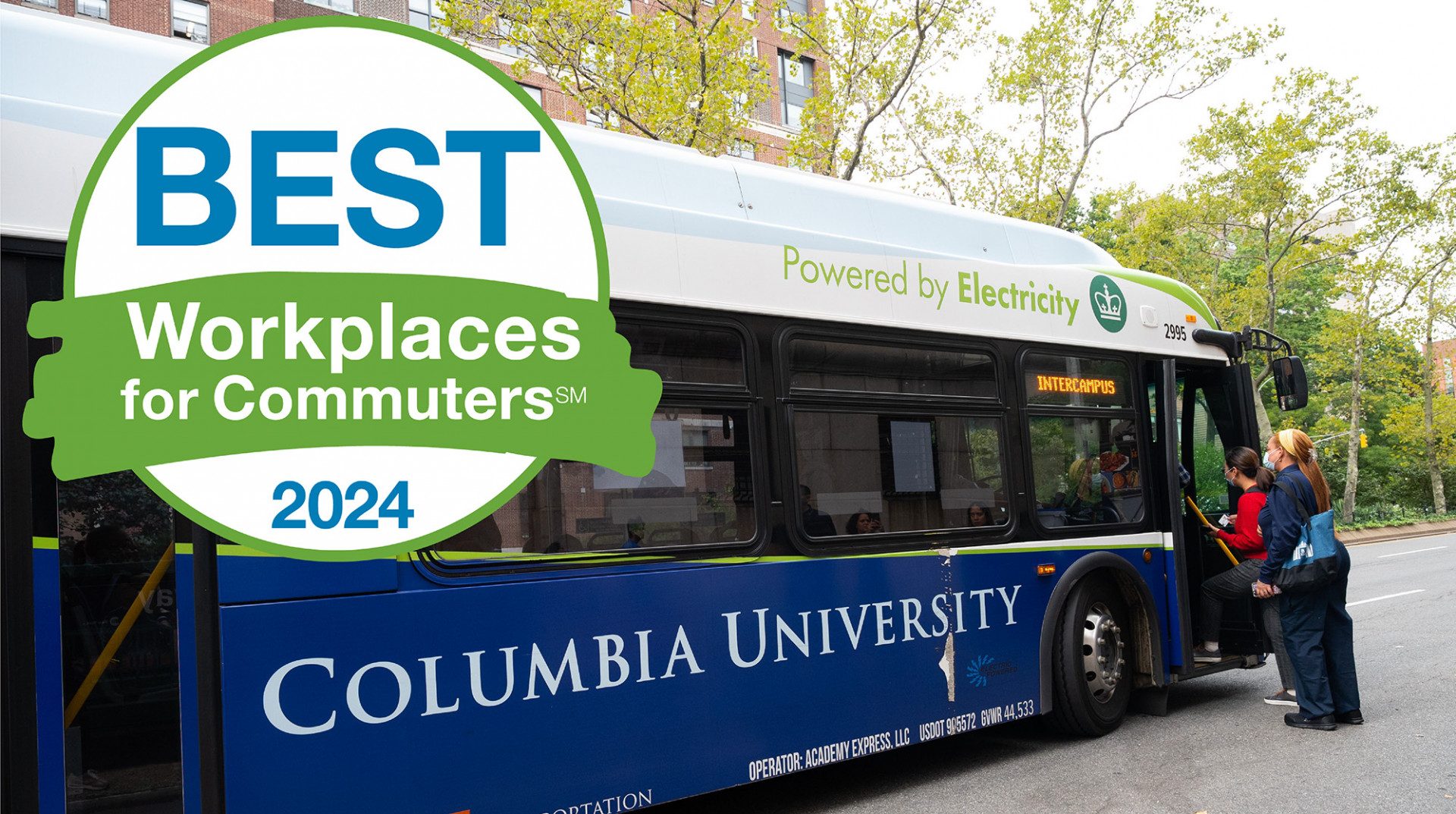 Columbia University Joins List of Best Workplaces for Commuters ...